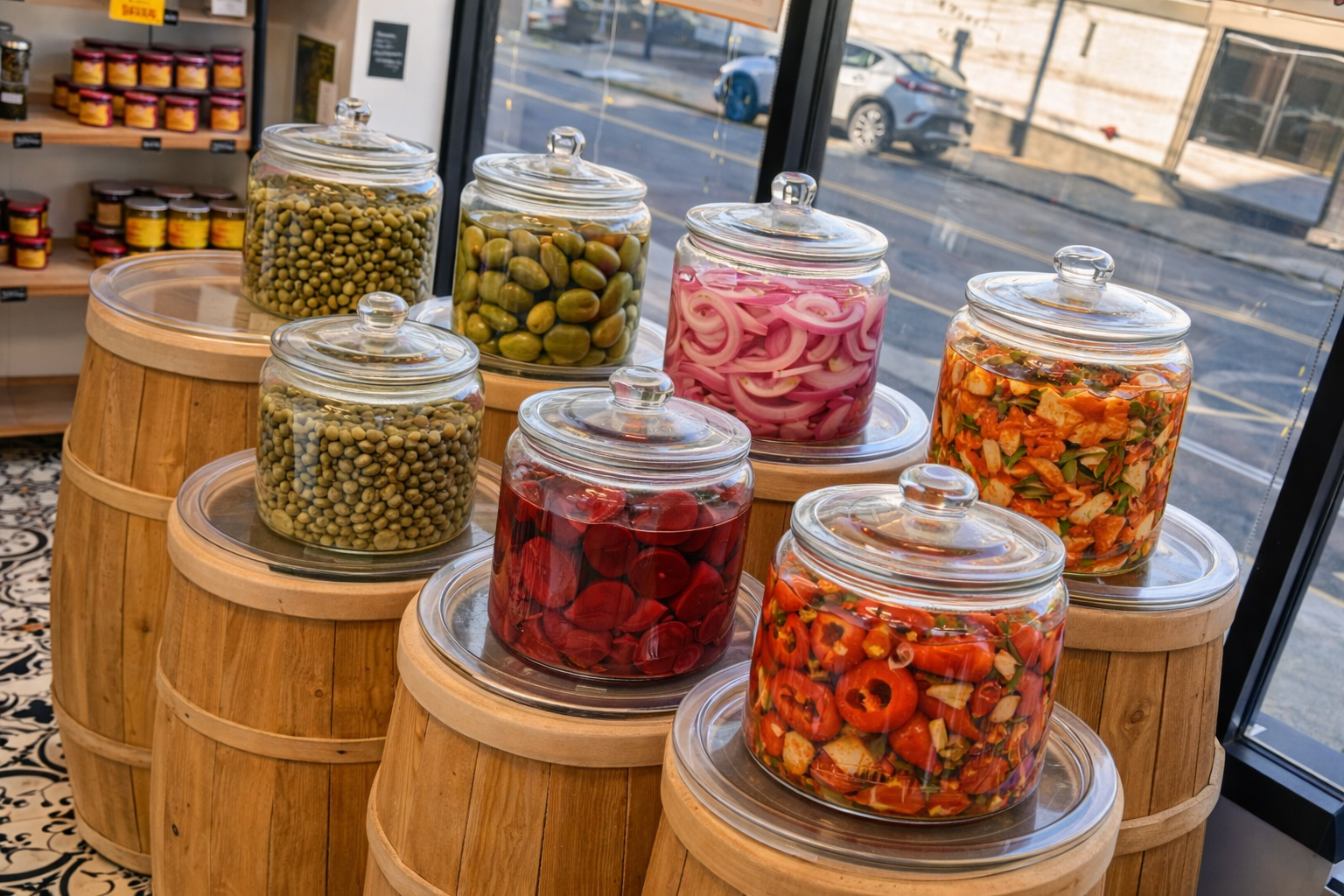 Premium Pickle Sampler | Pick Your 3 – Pickles Olives Etc.